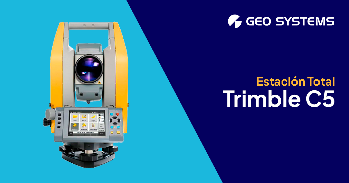 Trimble C5 | Estación Total para Topografía - Geo Systems Perú