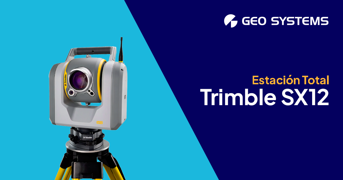 Trimble SX12 | Estación Total con Escáner Láser 3D - Geo Systems Perú
