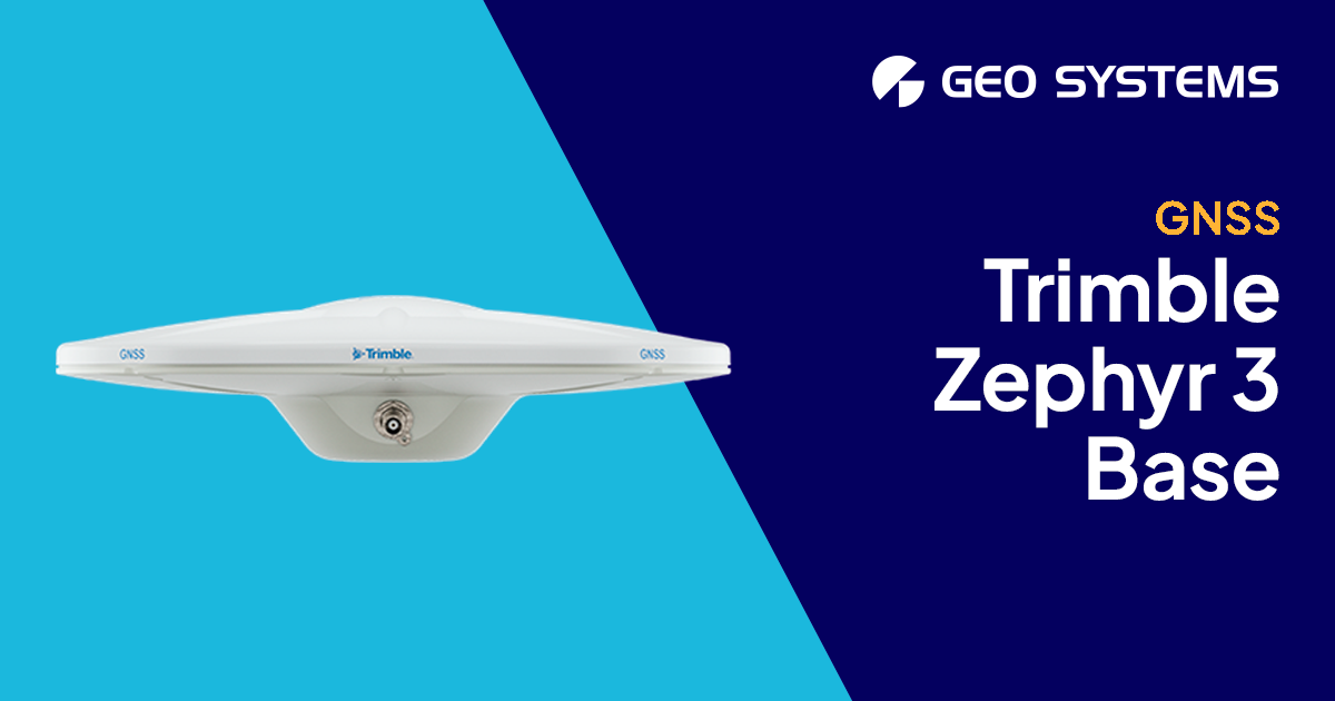 Trimble Zephyr 3 Base | Antena GNSS para Estación Base - Geo Systems Perú